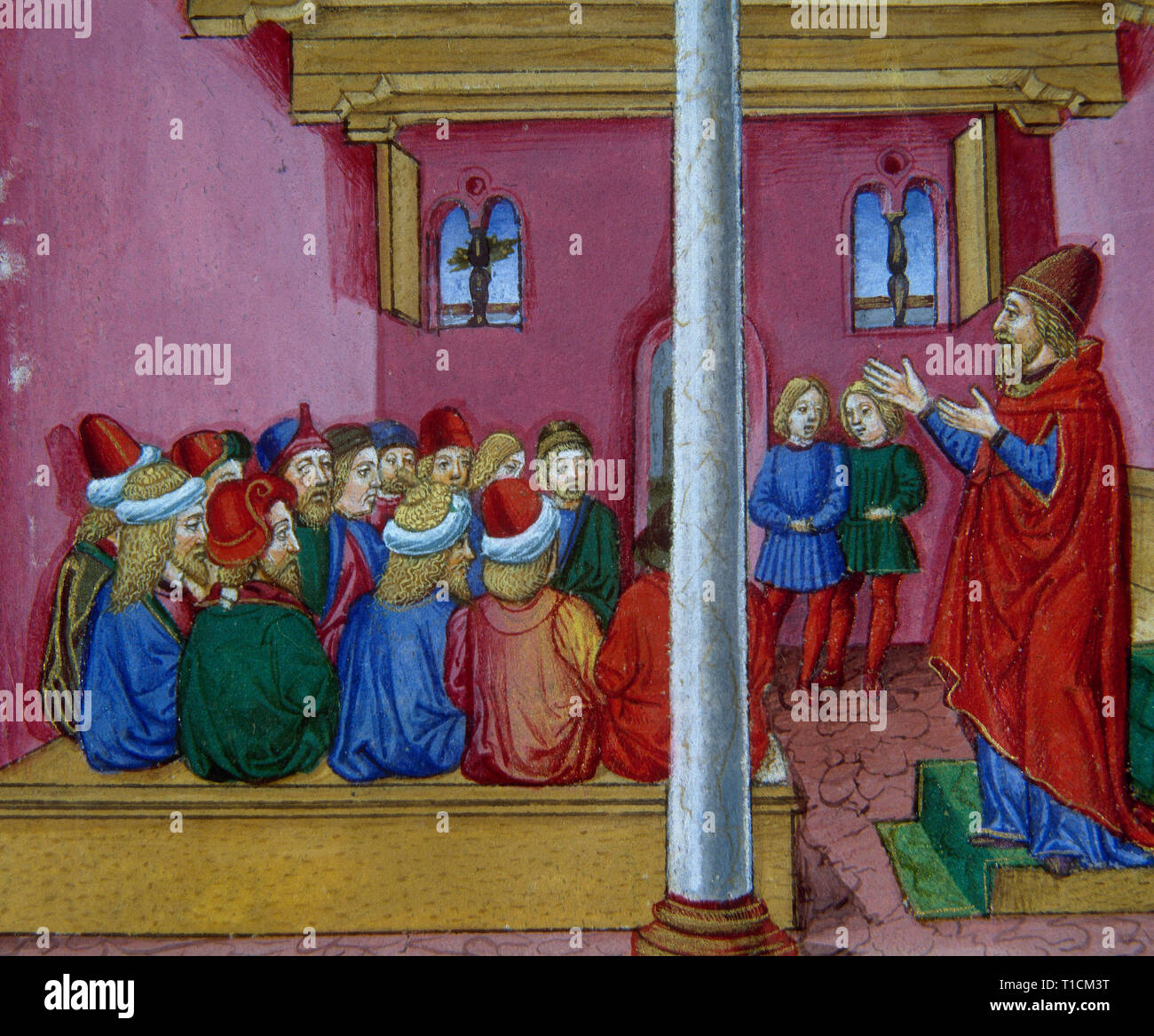 Cristoforo De Predis (1440-1486). Italienische Miniaturisten. Miniatur ...