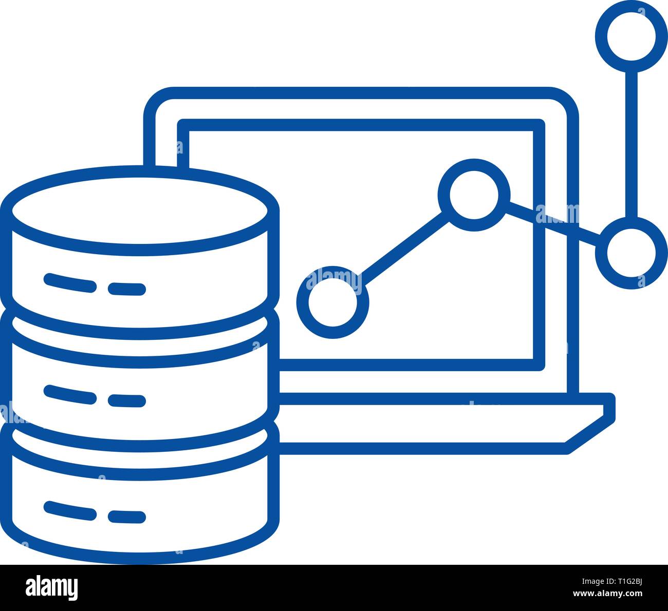 Grosse Daten rahmen Symbol Leitung Konzept. Grosse Daten Rahmen ...