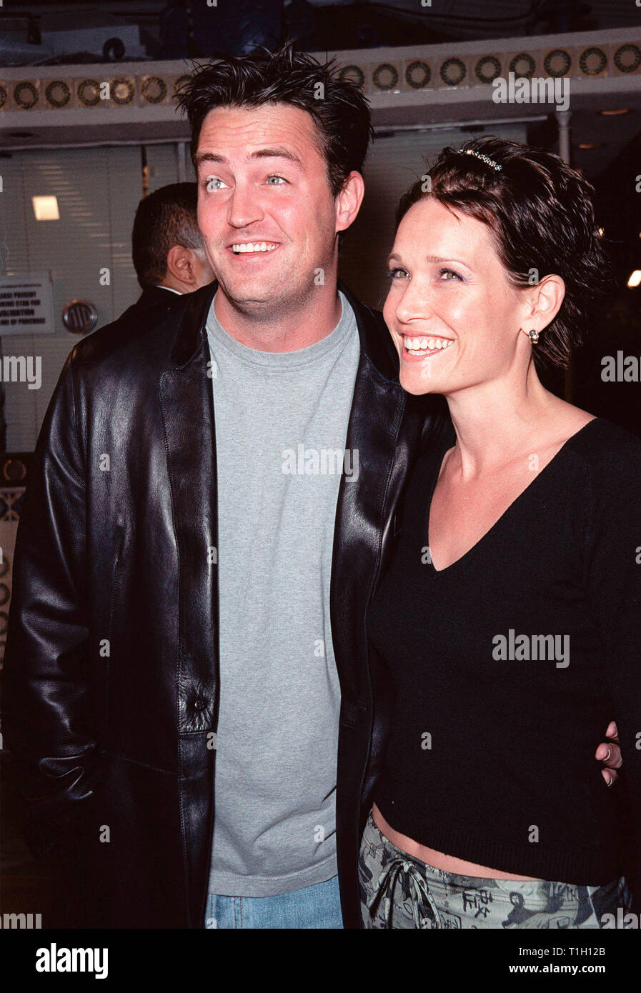 LOS ANGELES, Ca. Oktober 06, 1999: Schauspieler Matthew Perry ...