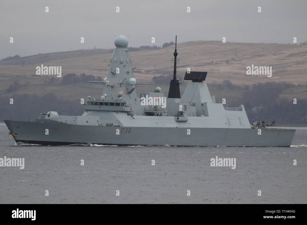 HMS Defender (D36), eine gewagte-Klasse (Typ 45) destroyer von der ...