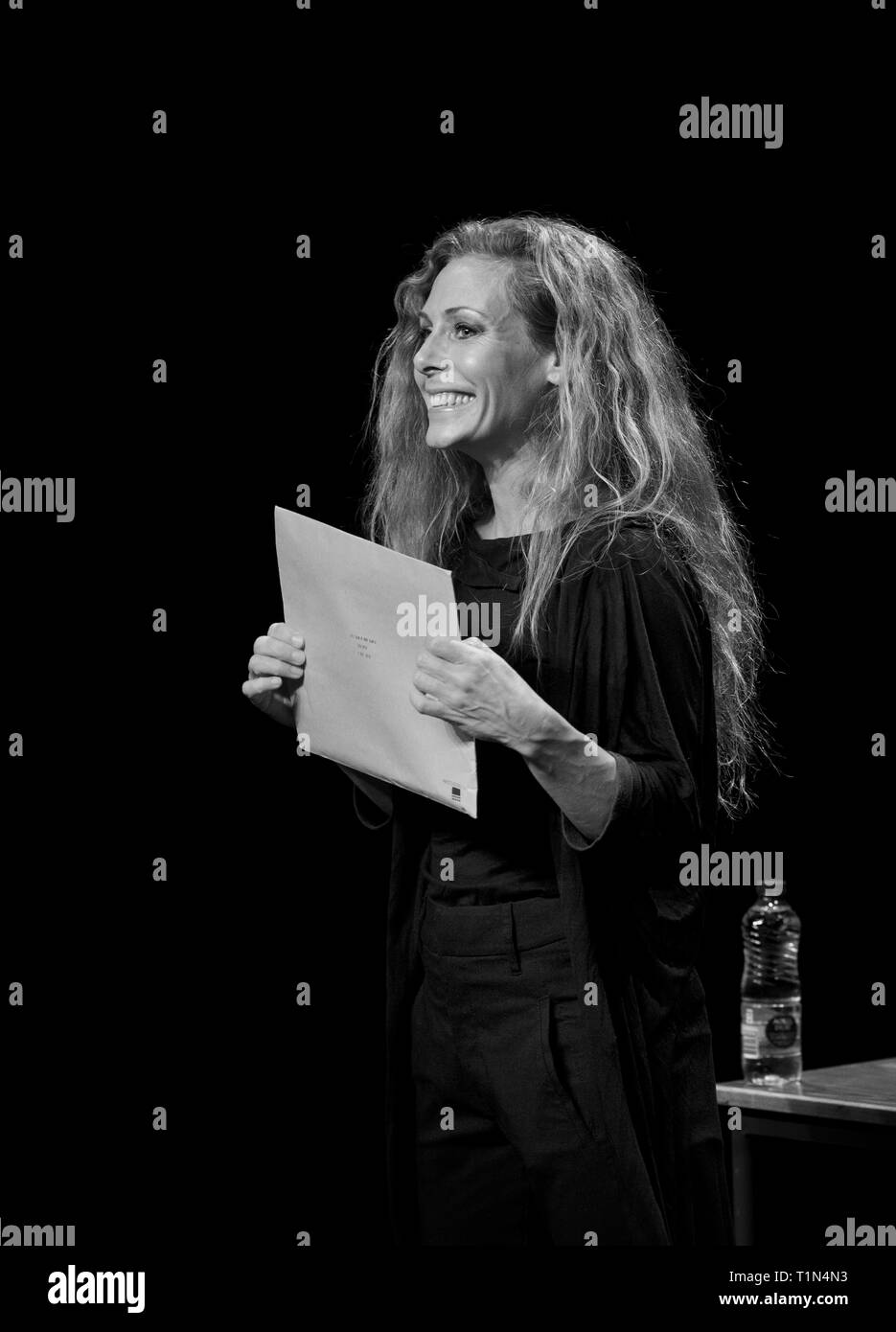 Schauspieler Eva Röse. Foto Jeppe Gustafsson Stockfotografie - Alamy