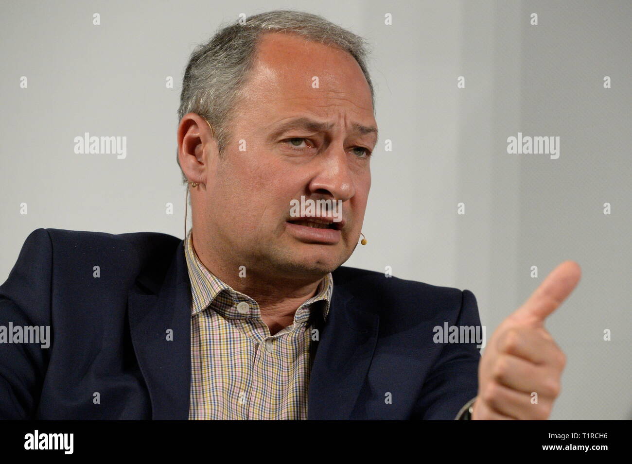 Wien, Österreich. März 28, 2019. Dialog mit Andreas Schieder (SPÖ ...