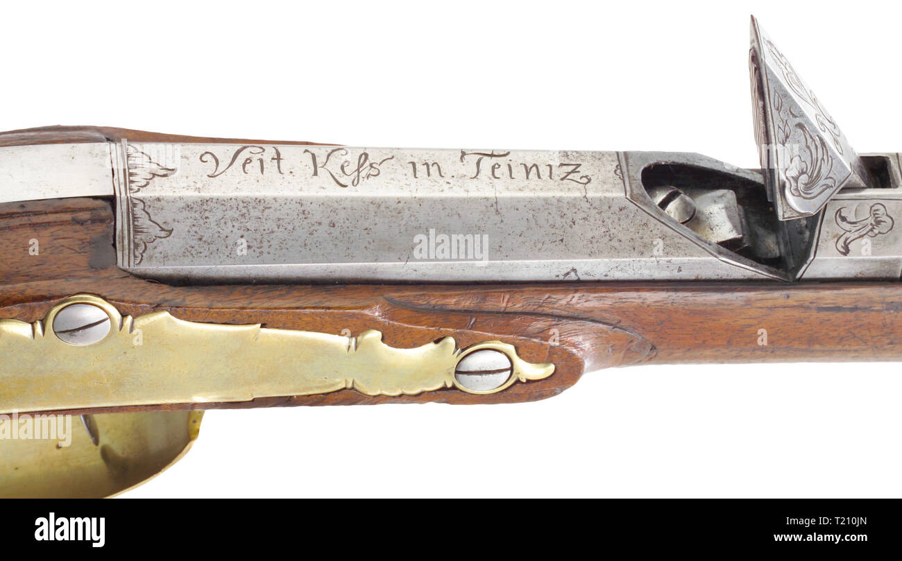 Die langen Arme, Musketen und caplock, musketen Schrotflinte mit ...