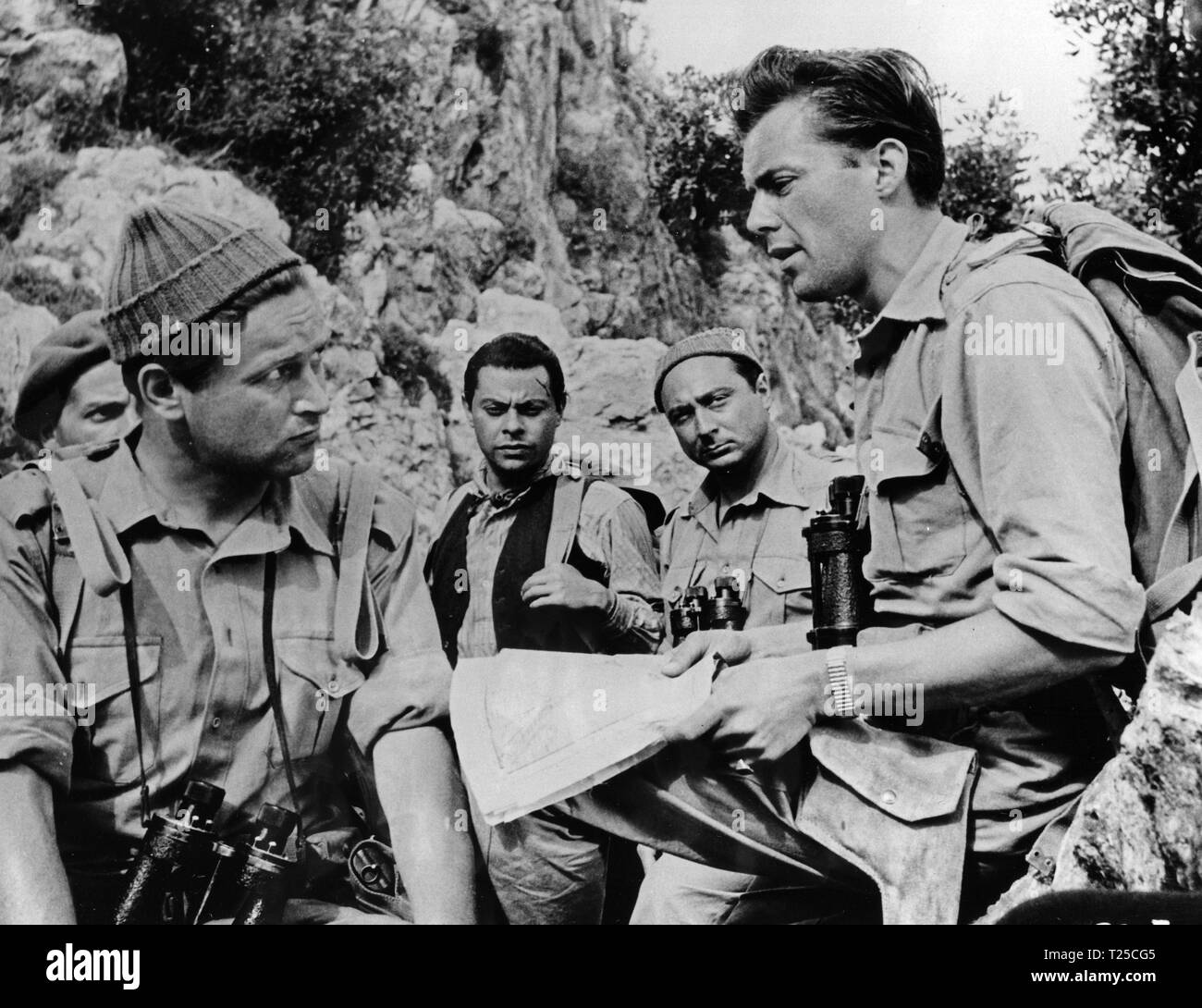 Sie, die es wagen, (1954), Denholm Elliott, Michael Mellinger, Gerard ...