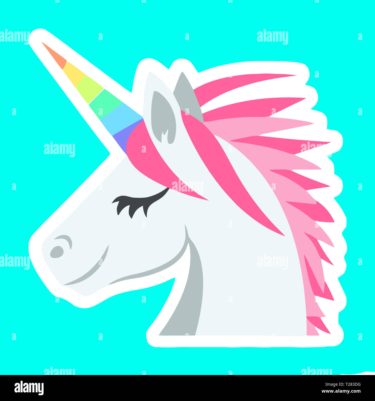 Einhorn tier -Fotos und -Bildmaterial in hoher Auflösung – Alamy