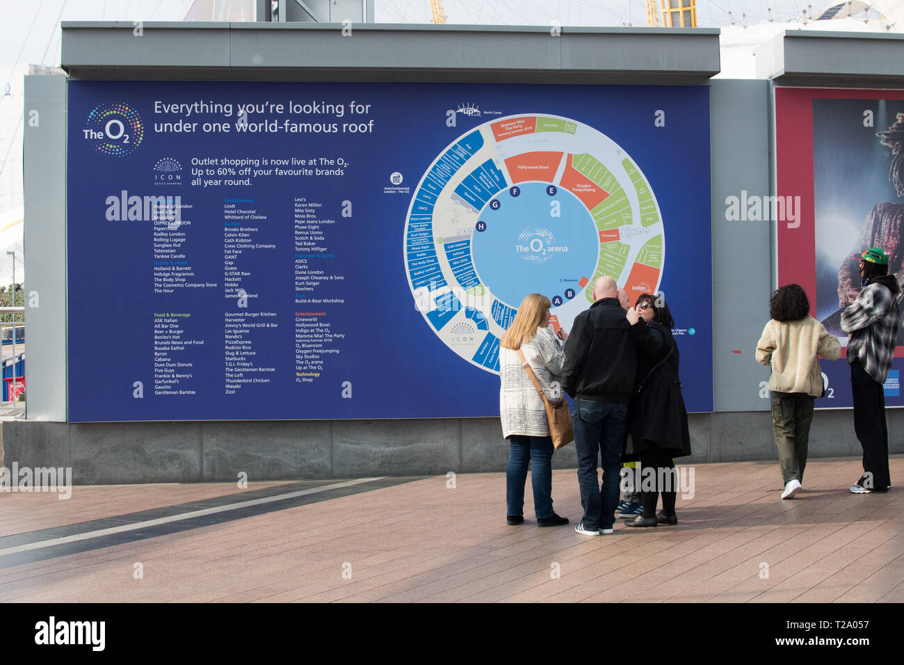 O2 arena karte -Fotos und -Bildmaterial in hoher Auflösung – Alamy