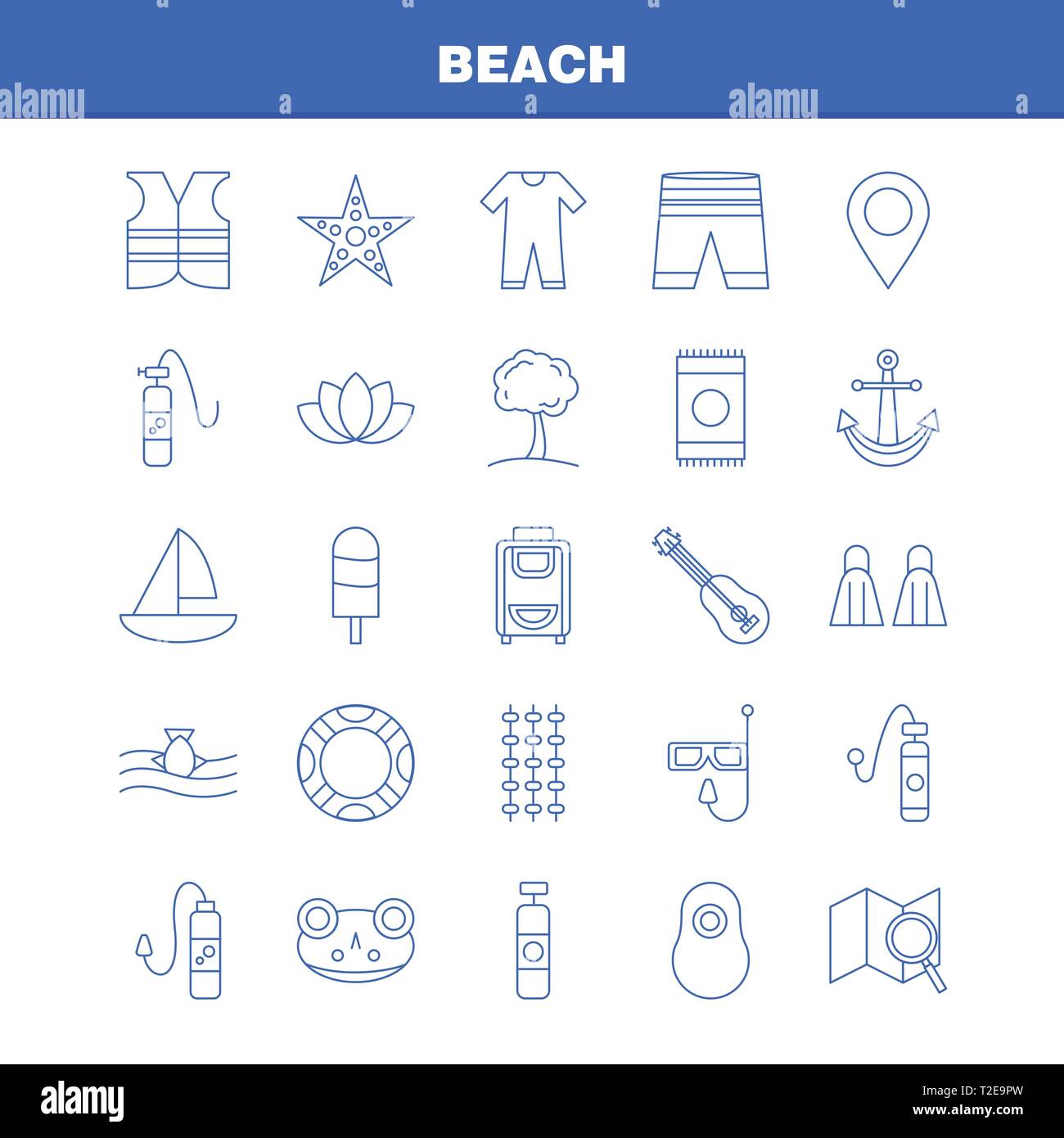 Strand Symbol für Web, Print und Mobile UX/UI-Kit. Wie: Shorts, Urlaub ...