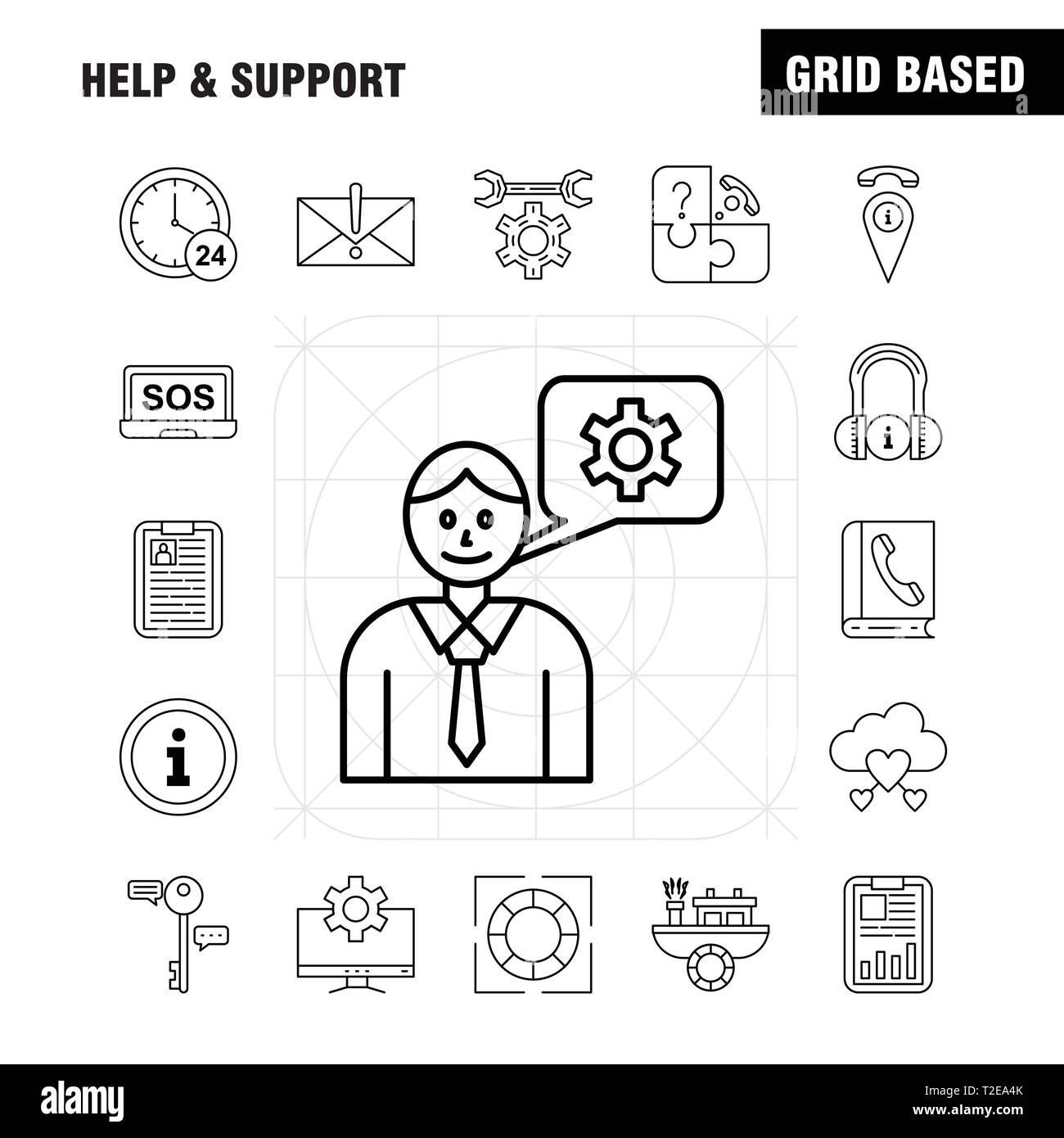 Sms notfallalarm Stock-Vektorgrafiken kaufen - Alamy