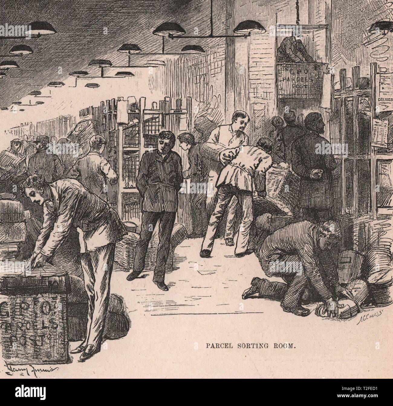 Parcel sorting -Fotos und -Bildmaterial in hoher Auflösung – Alamy