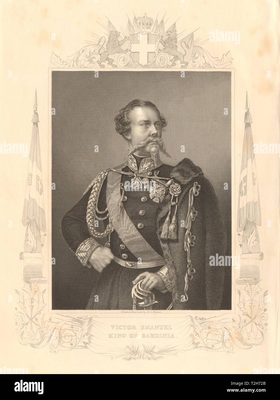 Viktor Emanuel Ii Von Italien Stockfotos und -bilder Kaufen - Alamy