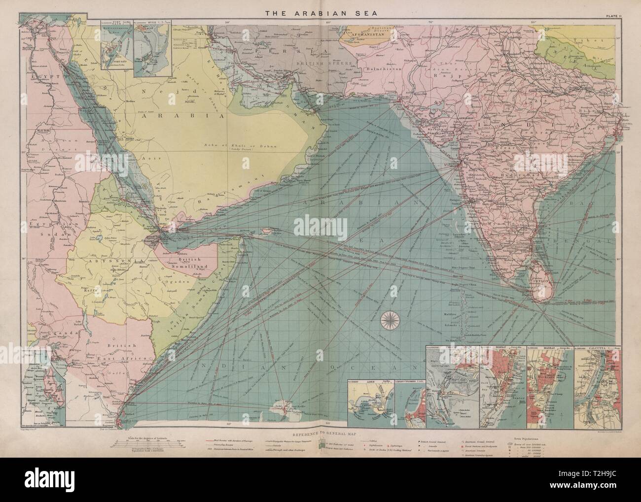 Arabian sea map -Fotos und -Bildmaterial in hoher Auflösung – Alamy