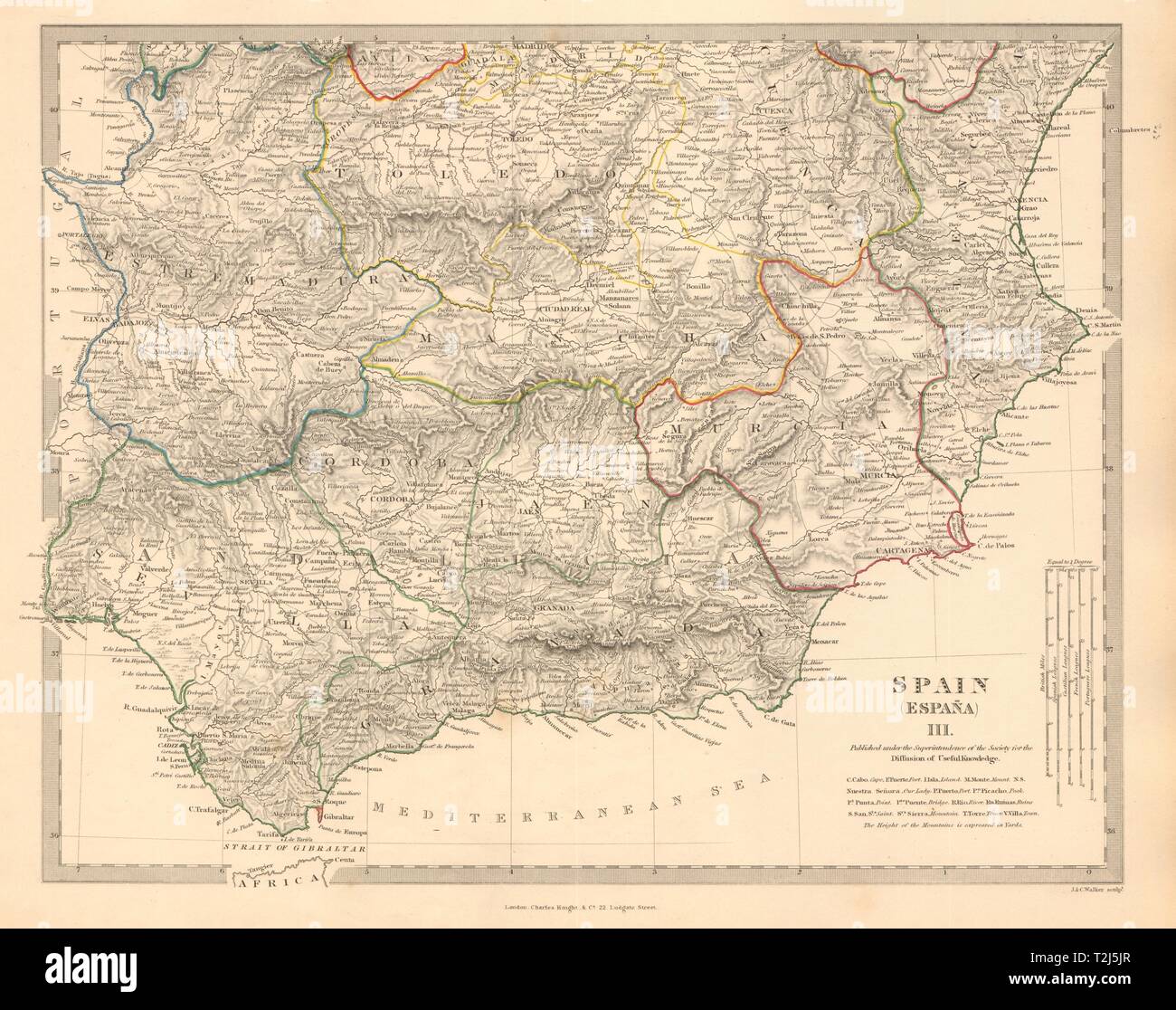 Tarifa map spain -Fotos und -Bildmaterial in hoher Auflösung – Alamy