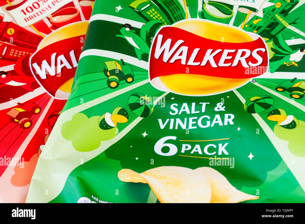Walkers Crisps Stockfotos und -bilder Kaufen - Alamy