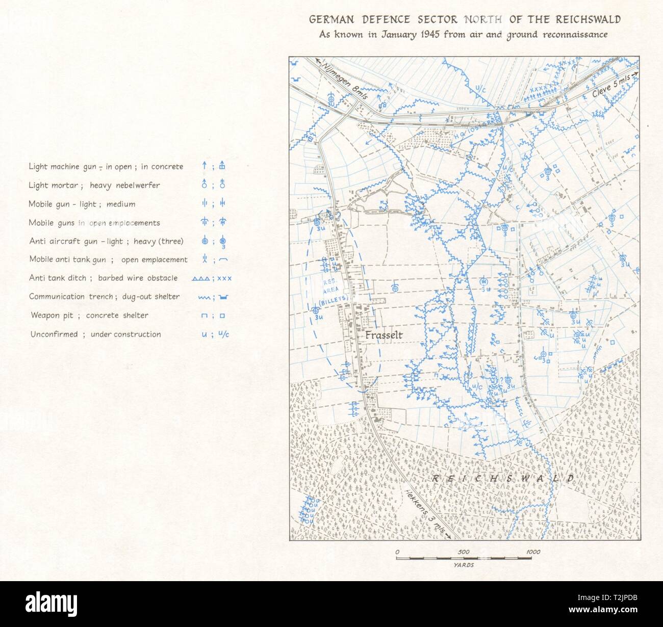 Operation Veritable. Die deutsche Abwehr Frasselt Reichswald Januar ...