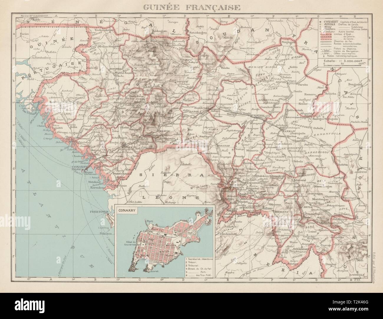 Conakry plan -Fotos und -Bildmaterial in hoher Auflösung – Alamy