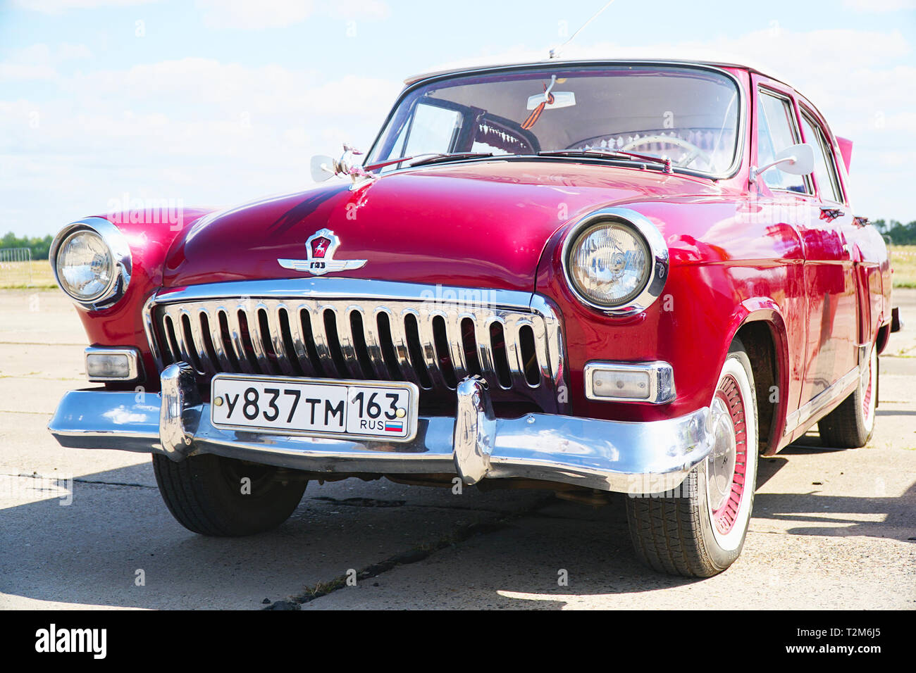 Retro Auto Volga Gaz 21 Stockfotos und -bilder Kaufen - Alamy