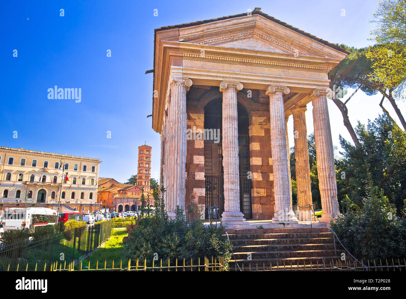Tempio della fortuna virilis -Fotos und -Bildmaterial in hoher ...