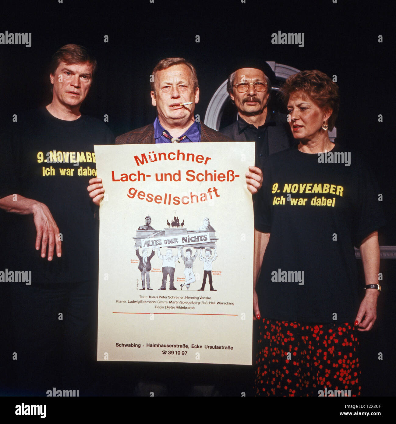 Münchner Lach- und Schießgesellschaft 1992, Programm: 'Alle Ächtung ...