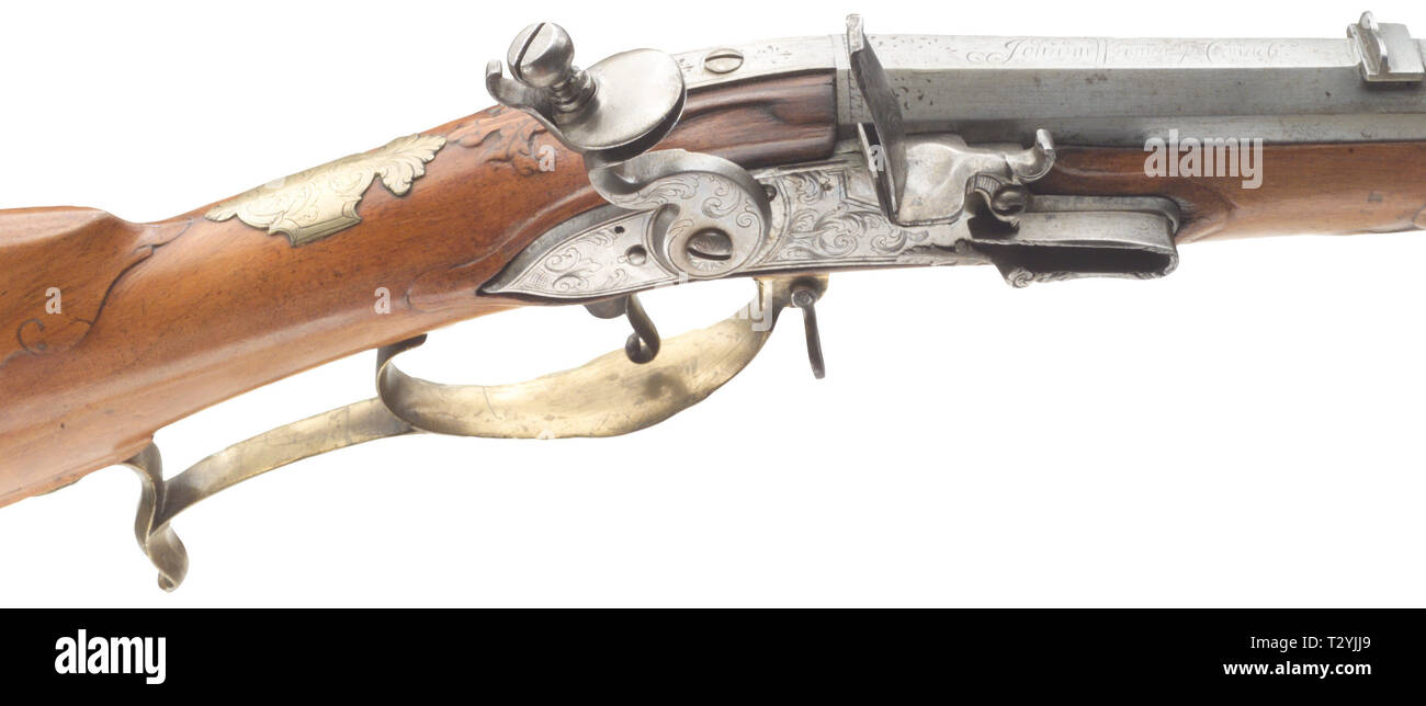 Die langen Arme, Musketen und caplock, Musketen volle Lager Gewehr ...