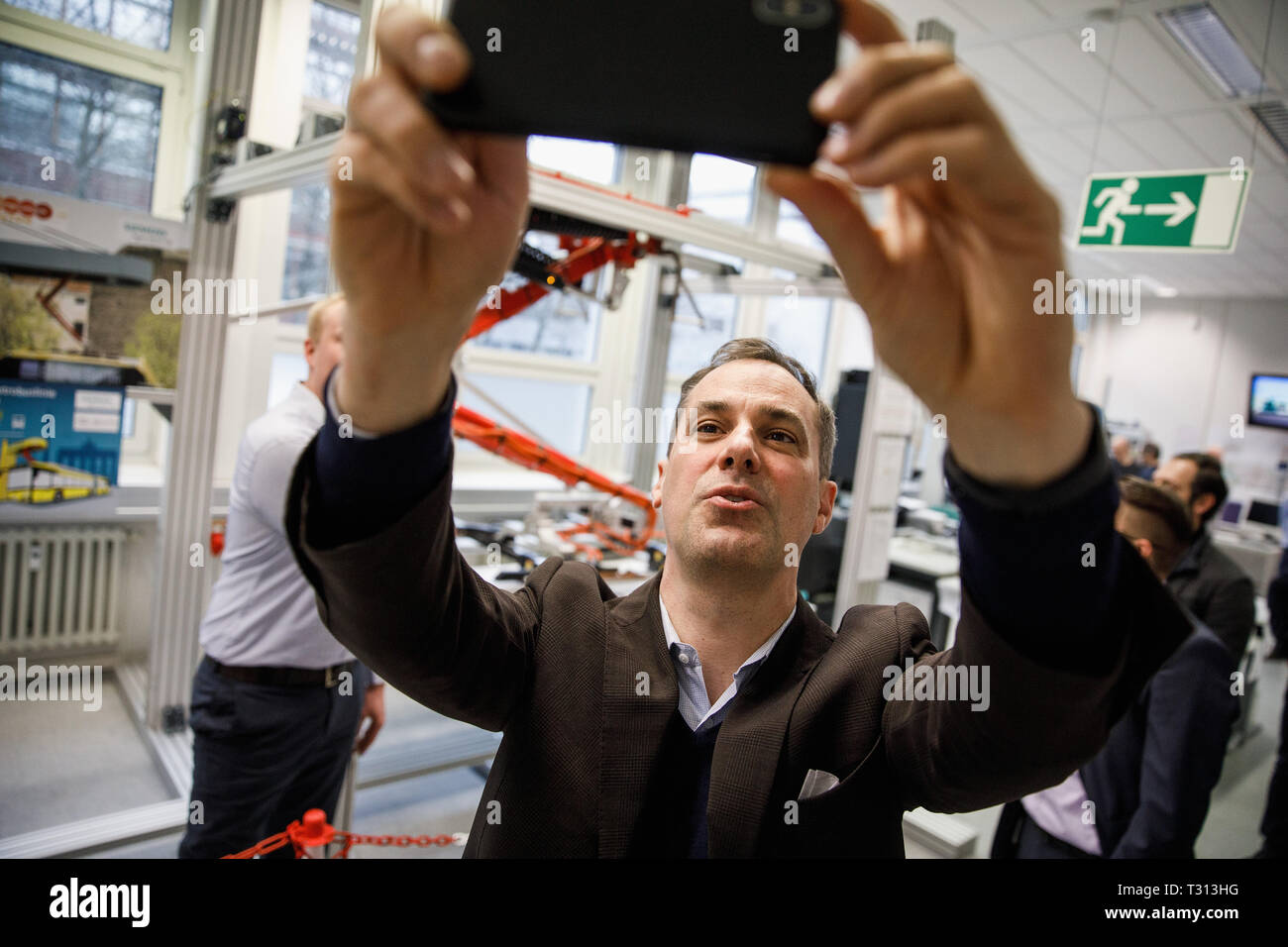 Berlin, Deutschland. 27 Mär, 2019. Cedrik Neike, Mitglied des Vorstands ...