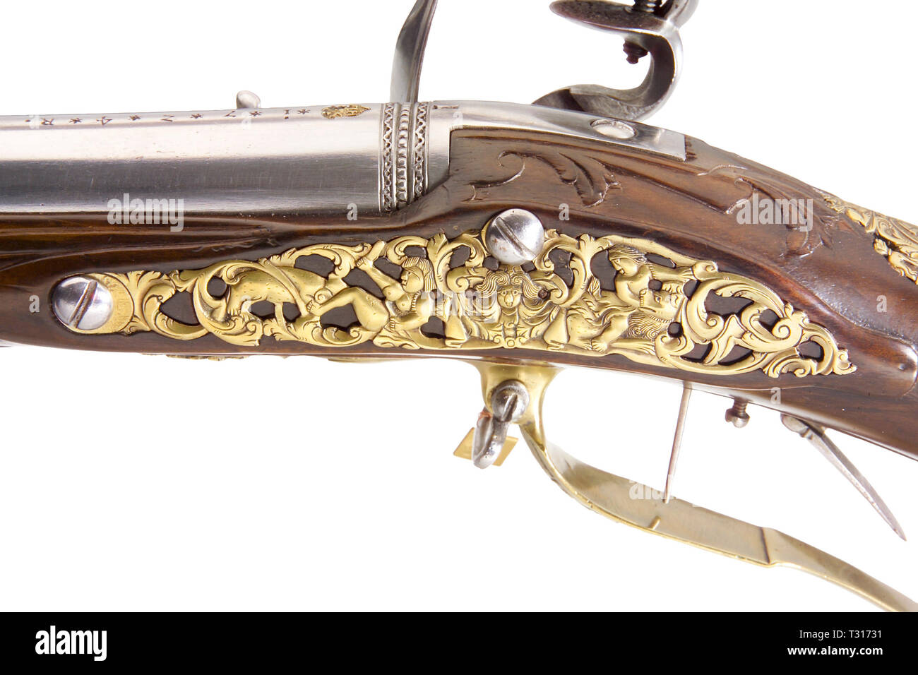 Lange Arme, musketen Gewehr Hans Löffler, Ruhla/Sachsen, um 1700 ...