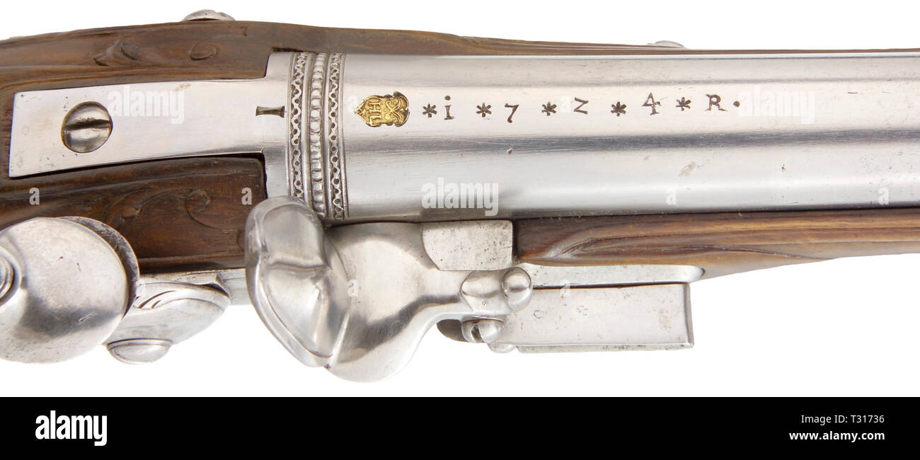 Lange Arme, musketen Gewehr Hans Löffler, Ruhla/Sachsen, um 1700 ...