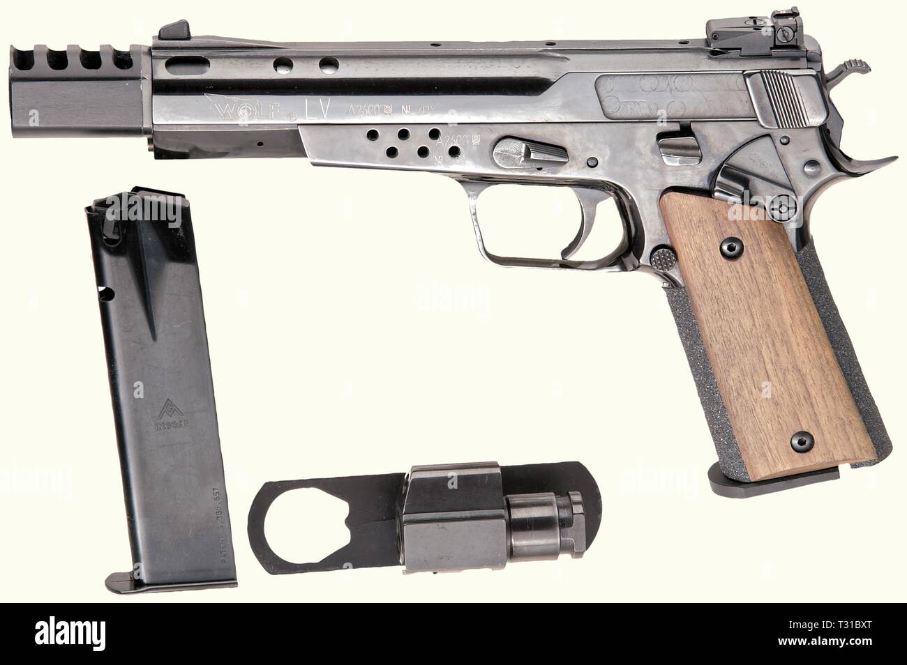 Schießsport, Pistolen, Österreich, Wolf Ultramatic Modell LV, Kaliber 9 ...