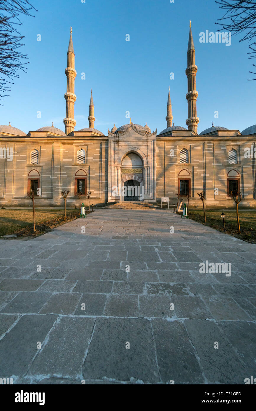 Selimiye Moschee, von Mimar Sinan 1575 in Edirne, Türkei entwickelt ...