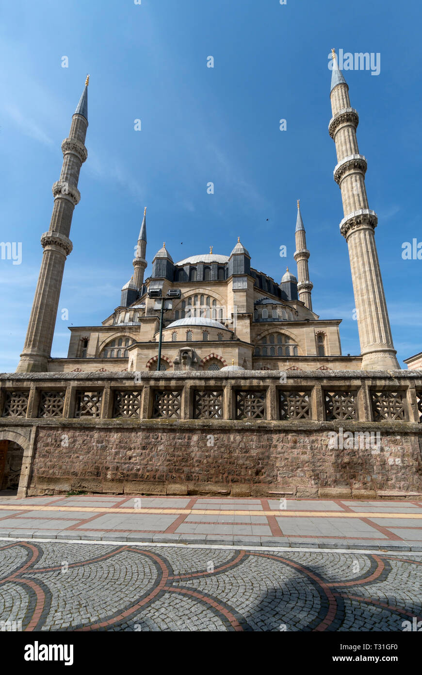 Selimiye Moschee, von Mimar Sinan 1575 in Edirne, Türkei entwickelt ...