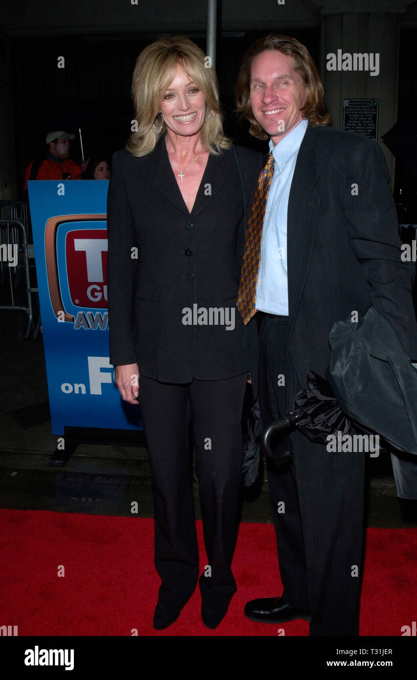 LOS ANGELES, Ca. Februar 24, 2001: Schauspielerin Susan ANTON & Mann an ...