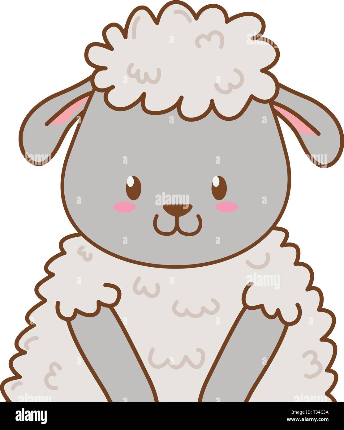 Schaf Cartoon Stockfotos und -bilder Kaufen - Alamy