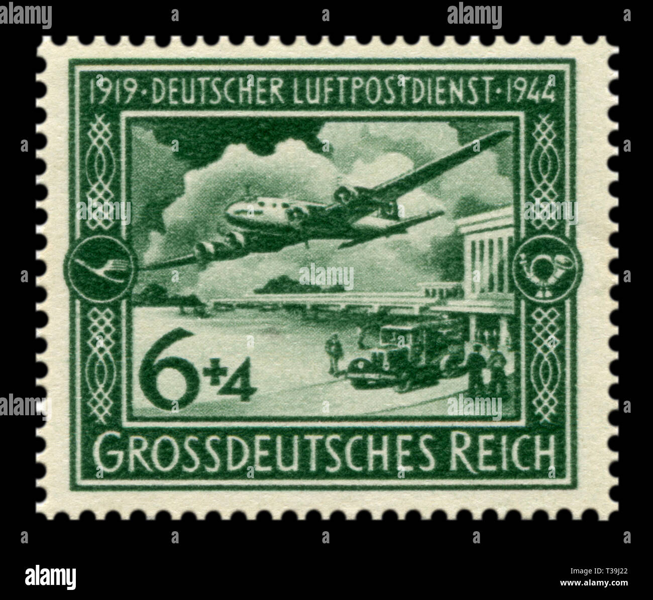 Deutsche historische Stempel: 25. Jahrestag der Deutschen Post Air ...