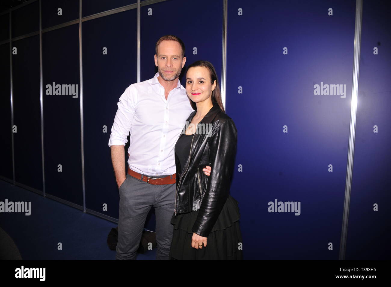 Julian Weigend mit Ehefrau Maya Forster bei der Veranstaltung "In Memoriam Ursula Karusseit" auf ...