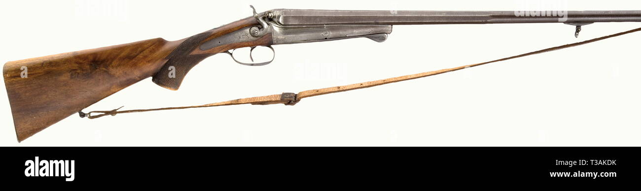 Die langen Arme, moderne Systeme, double action Shotgun, circa 1880 ...