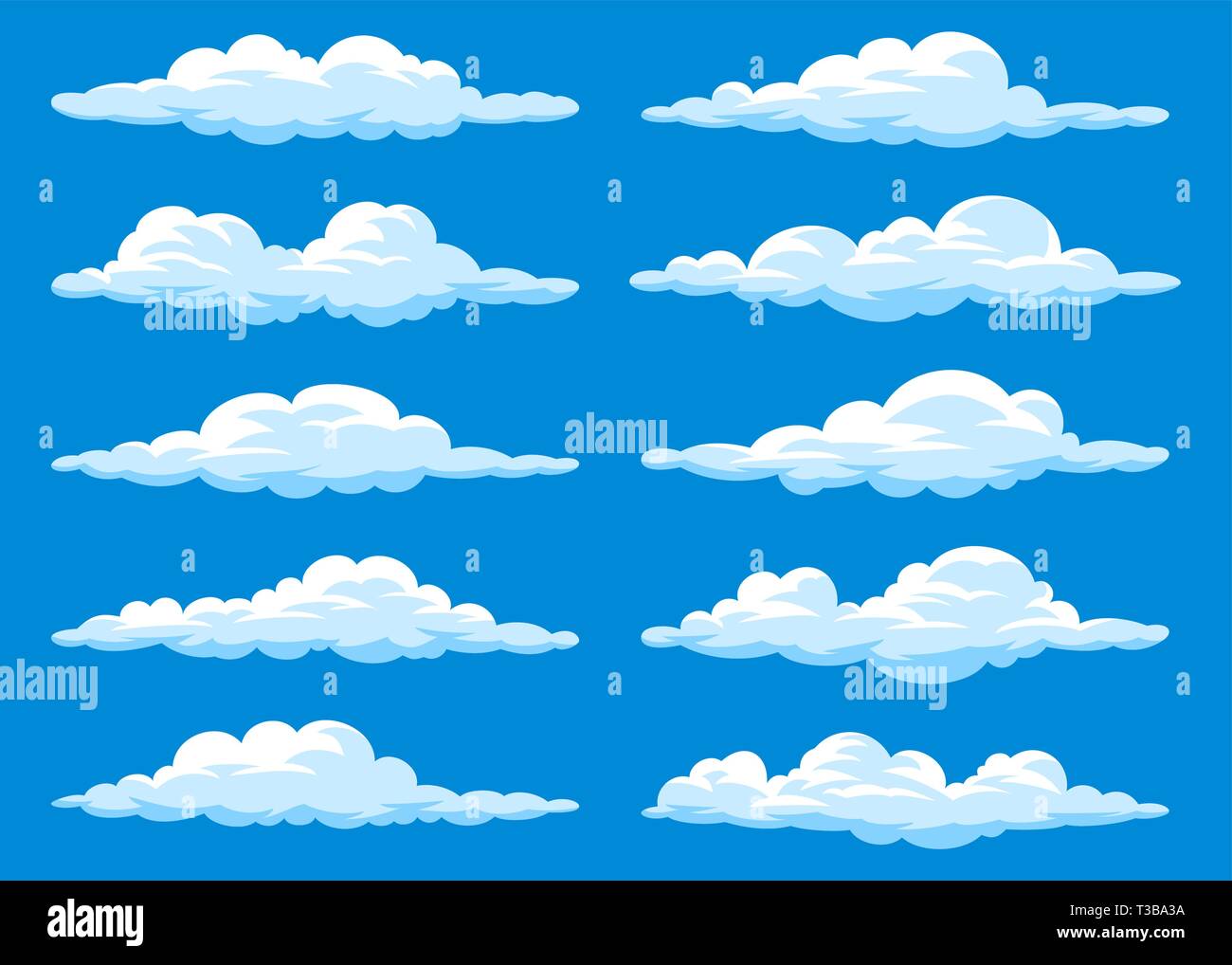 Wolke cartoon Stock-Vektorgrafiken kaufen - Alamy