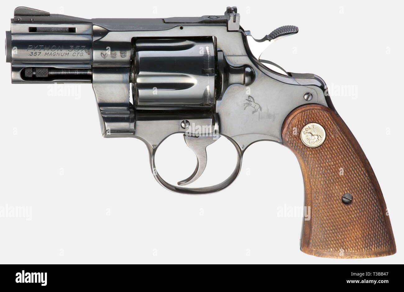 Kleinwaffen, revolver Colt Python Modell 1955, Kaliber .357 Magnum ...