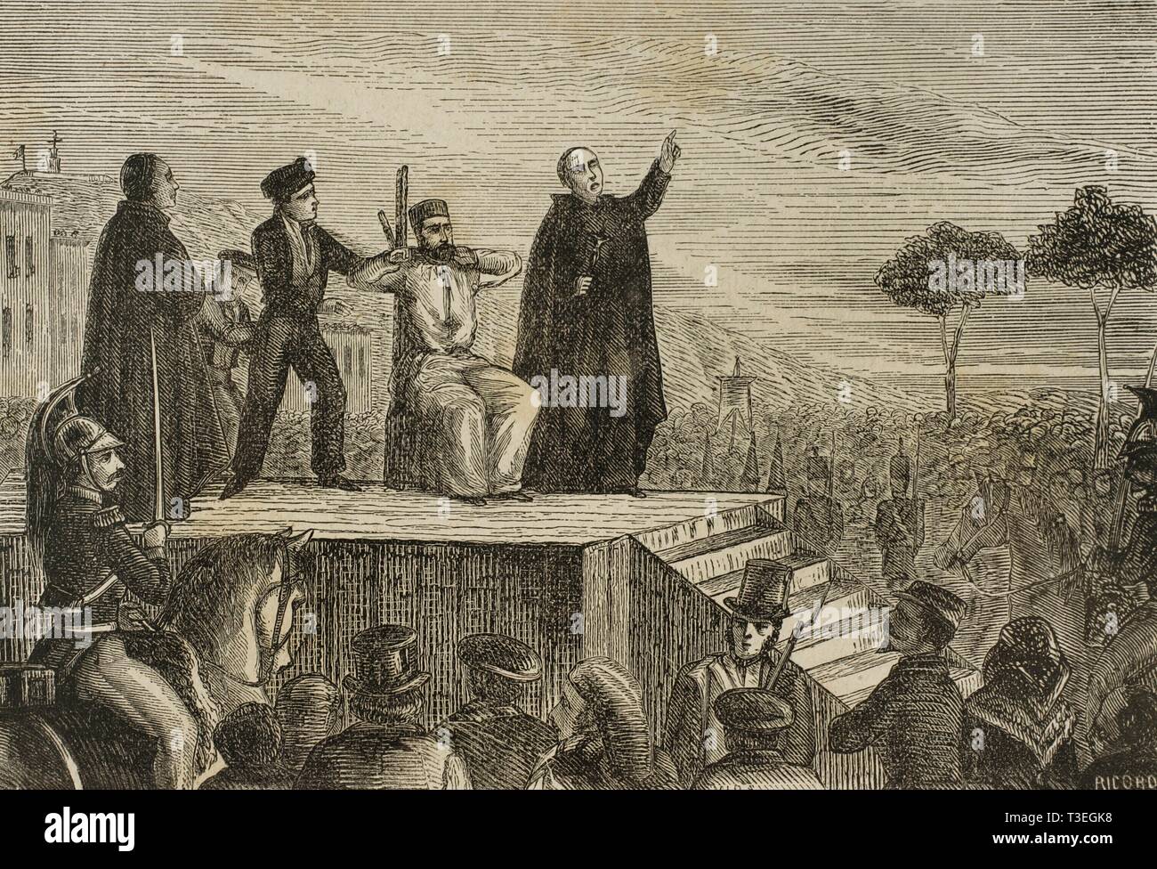 Garotte execution -Fotos und -Bildmaterial in hoher Auflösung – Alamy