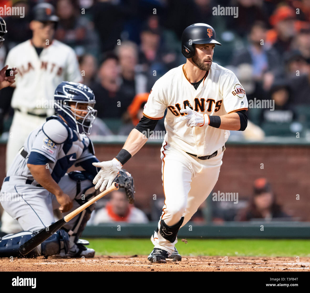 San Francisco, Kalifornien, USA. 08 Apr, 2019. San Francisco Giants ...
