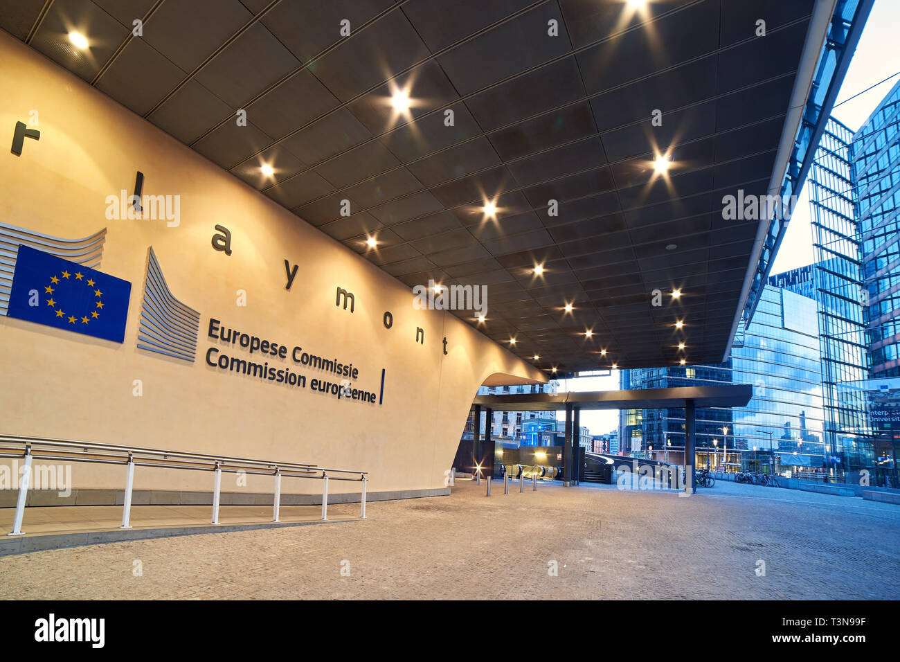 Berlaymont Gebäude Stockfotos und -bilder Kaufen - Alamy