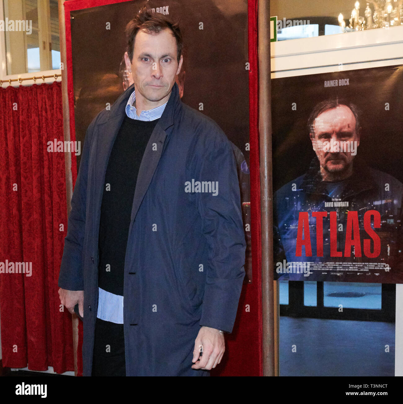 Berlin, Deutschland. 10 Apr, 2019. Der Schauspieler Marc Hosemann ist ...