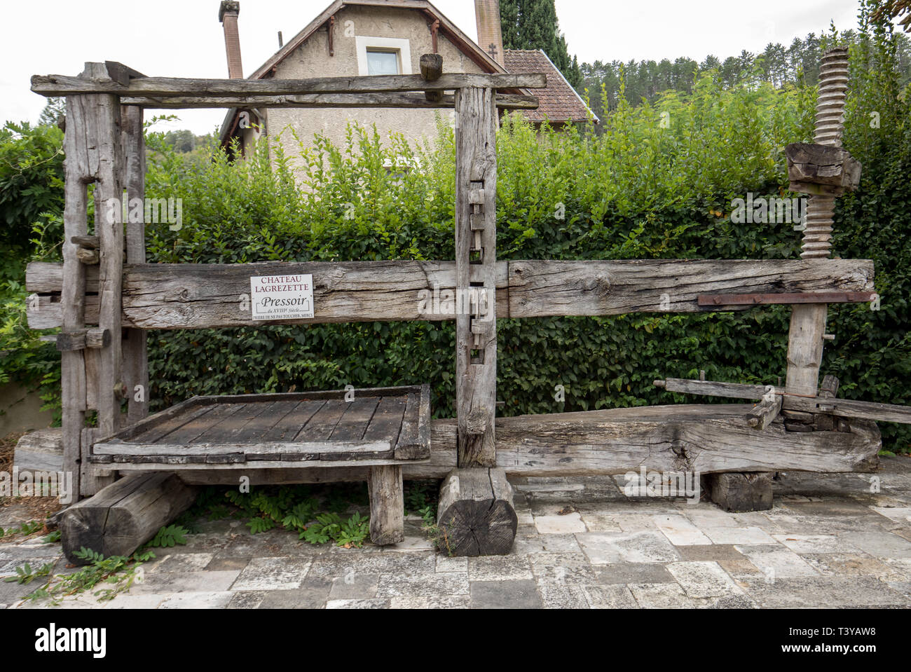 Vine Press Stockfotos und -bilder Kaufen - Alamy