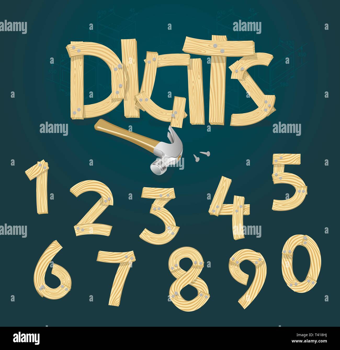 8 ziffern -Fotos und -Bildmaterial in hoher Auflösung – Alamy