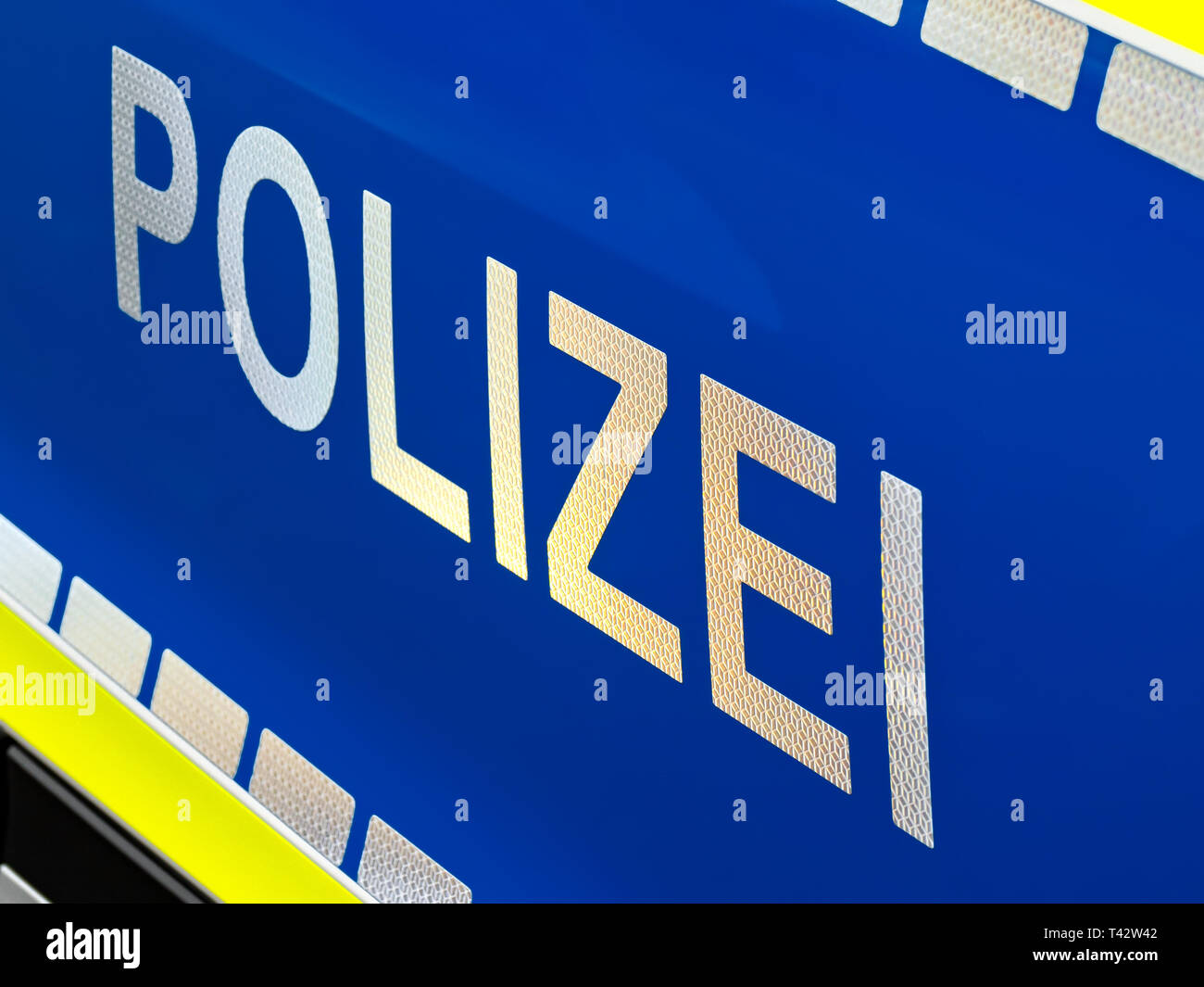 Polizei Zeichen Stockfotos und -bilder Kaufen - Alamy