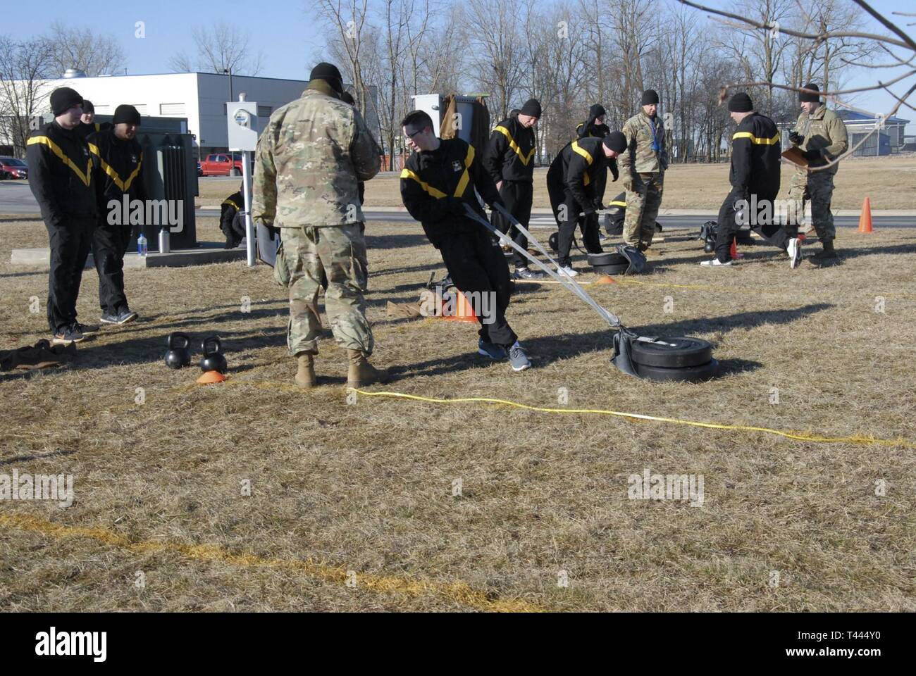 Pfc. Kyle Altman, von Charlie Company, 1.BATAILLON, 293 Infanterie ...