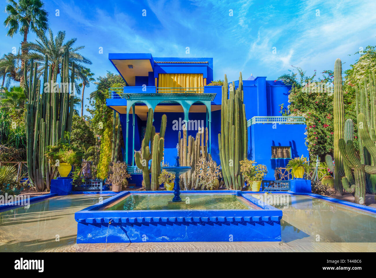 Le Jardin Majorelle, fantastischen tropischen Garten in Marrakesch ... Le Jardin Majorelle, fantastischen tropischen Garten in Marrakesch ...