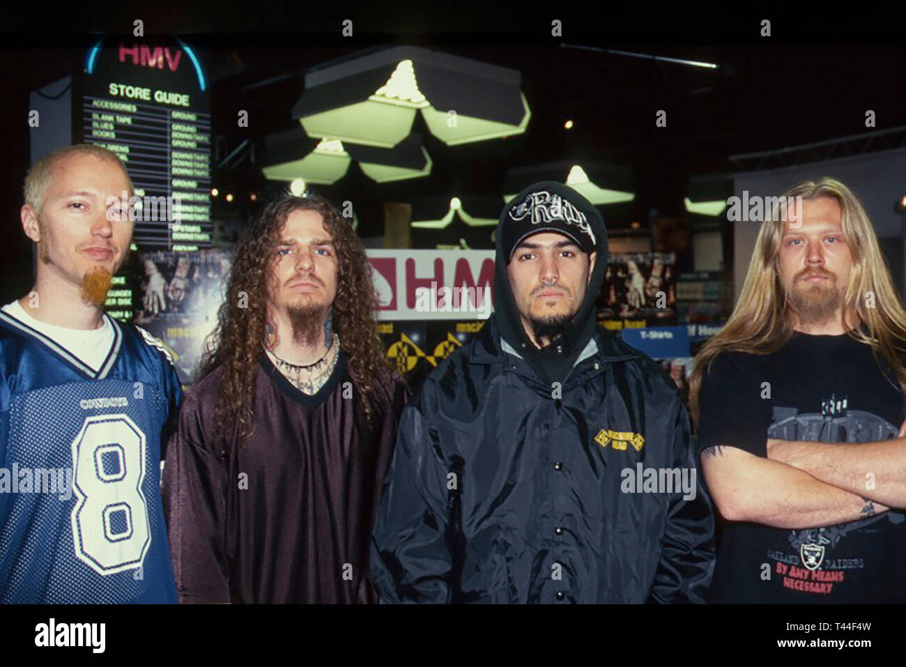 MACHINE HEAD American heavy metal Gruppe 1997 Stockfotografie - Alamy