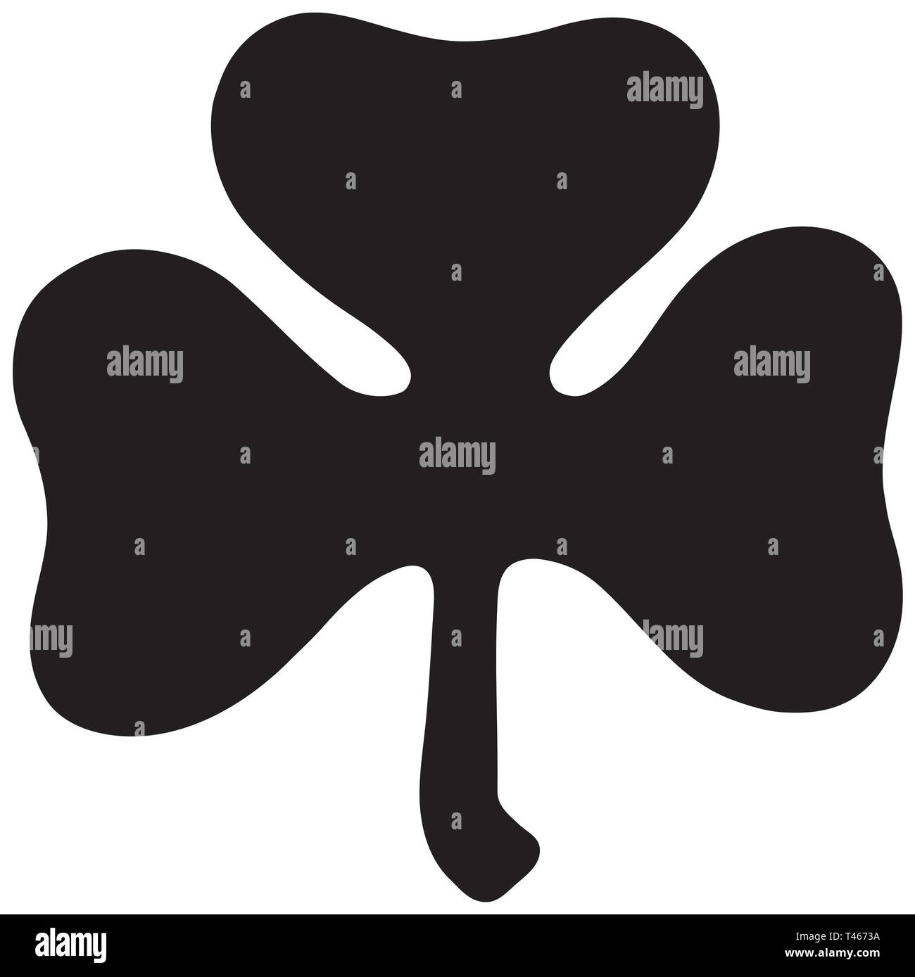 Kleeblatt vektor -Fotos und -Bildmaterial in hoher Auflösung – Alamy