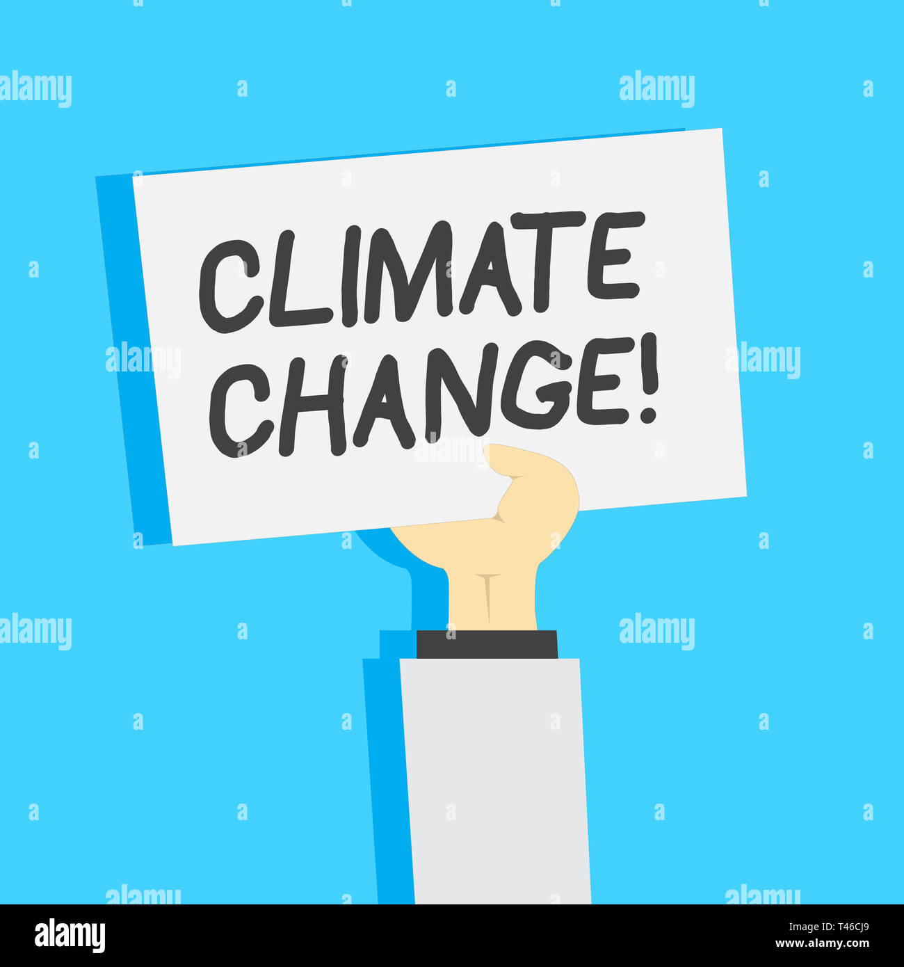 Handschrift Text schreiben Klimawandel. Konzeptionelle foto ...