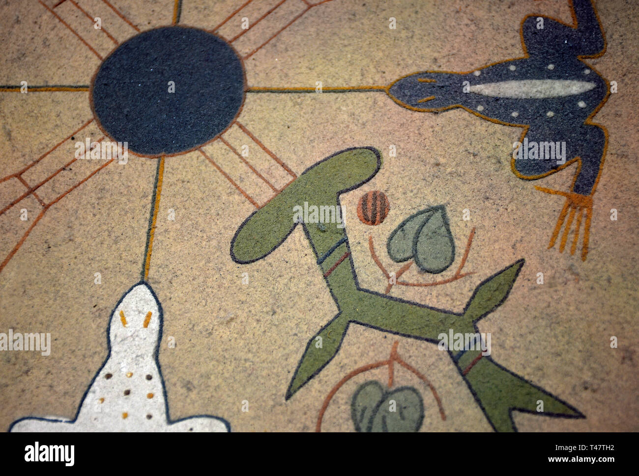Navajo sand painting -Fotos und -Bildmaterial in hoher Auflösung – Alamy