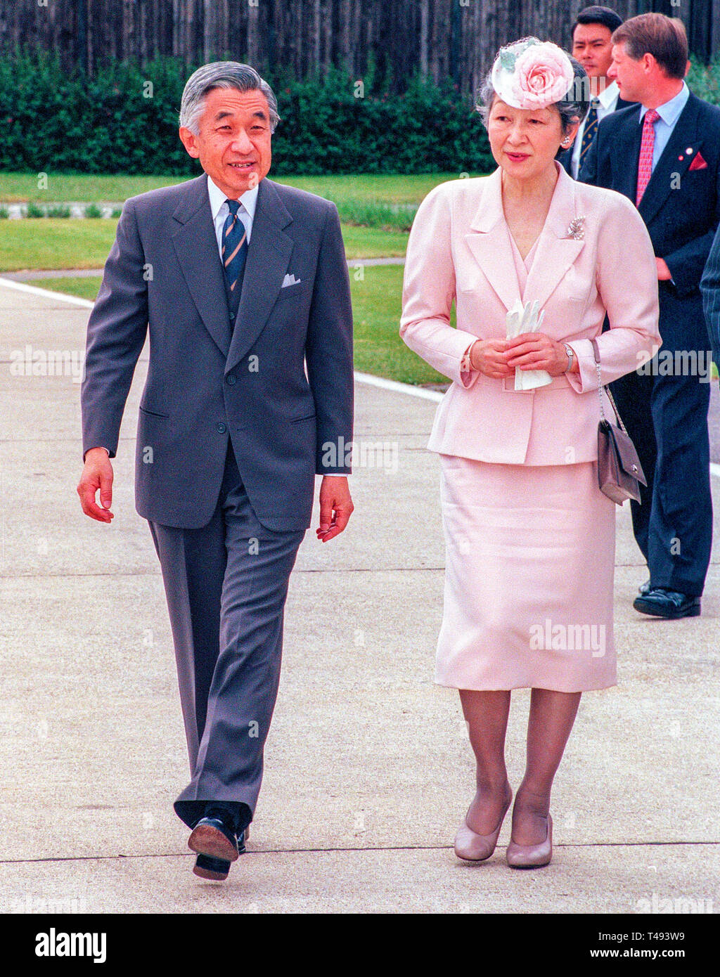 Japanese Emperor Akihito Wife Empress Stockfotos und -bilder Kaufen - Alamy